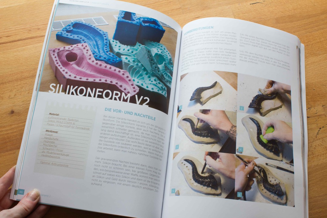 Tutorial Book | Mold Making and Casting | Lightning Cosplay - Costumes ...