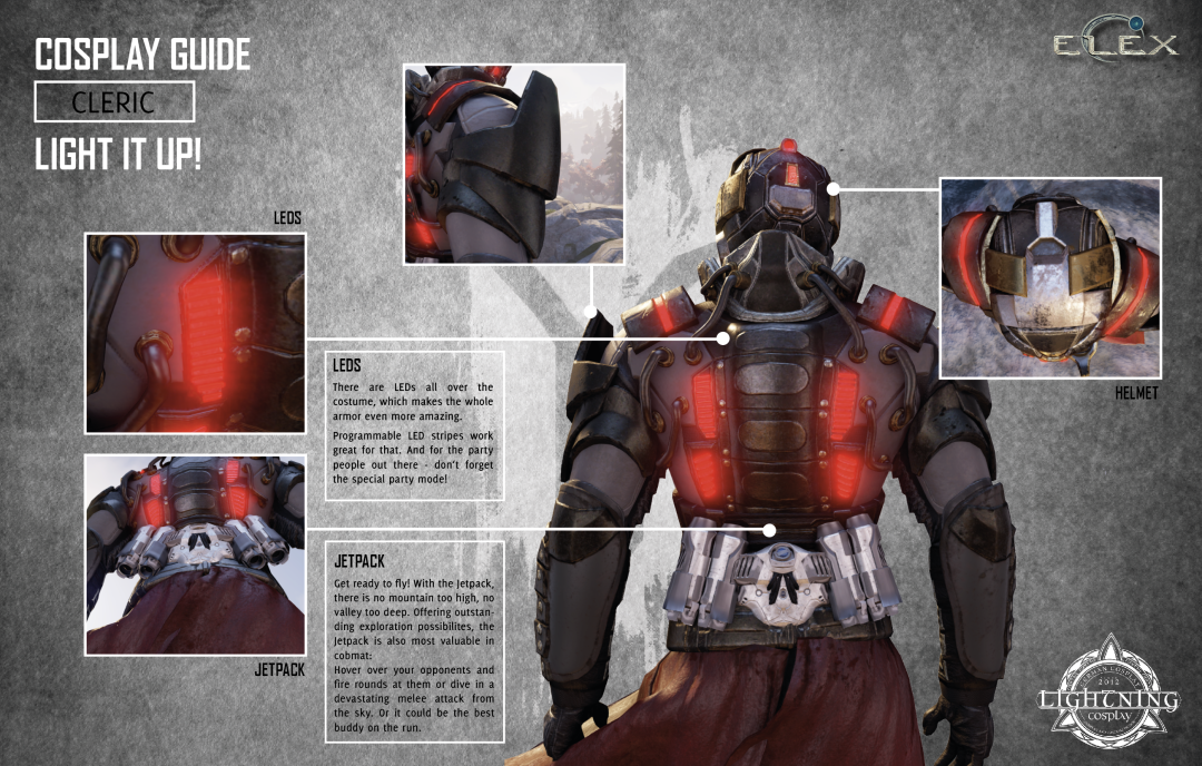 Official ELEX Cosplay Guide | Lightning Cosplay - Costumes, Accessories ...