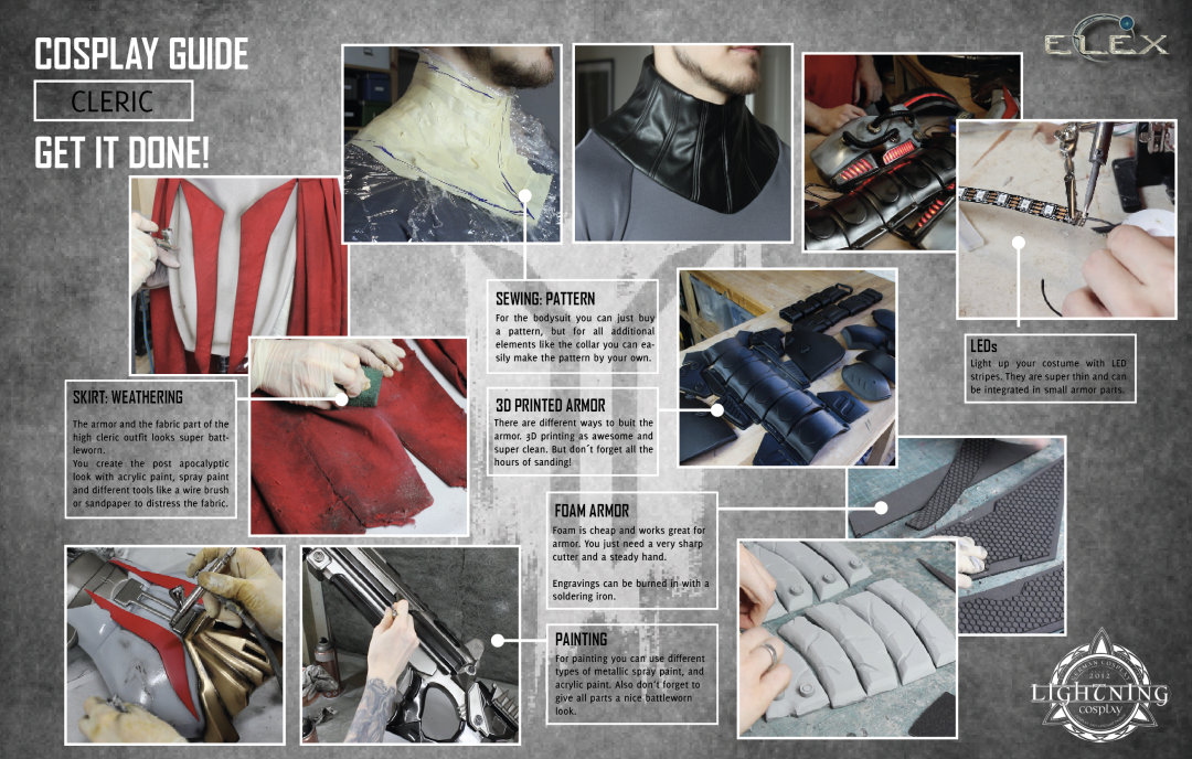 Official ELEX Cosplay Guide | Lightning Cosplay - Costumes, Accessories ...