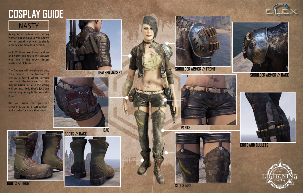 Official ELEX Cosplay Guide | Lightning Cosplay - Costumes, Accessories ...
