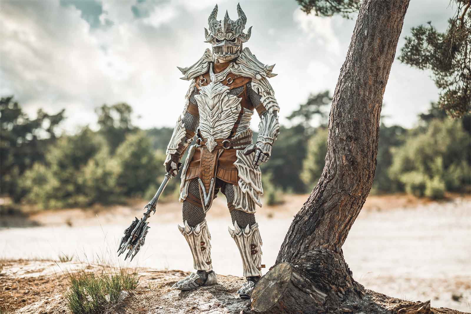 Dragon Bone Armor Experimenting With Dragon Bone Armor In Zbrush